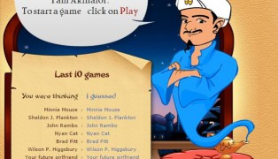 Play Akinator, finish quests and get rewards😻